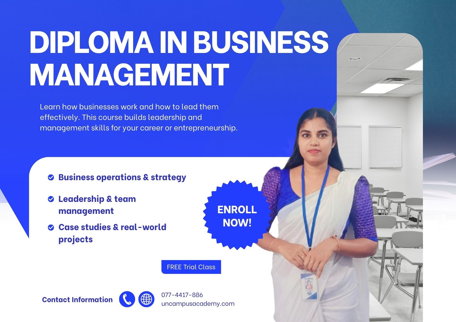Diploma in Business Management - UN Campus Academy